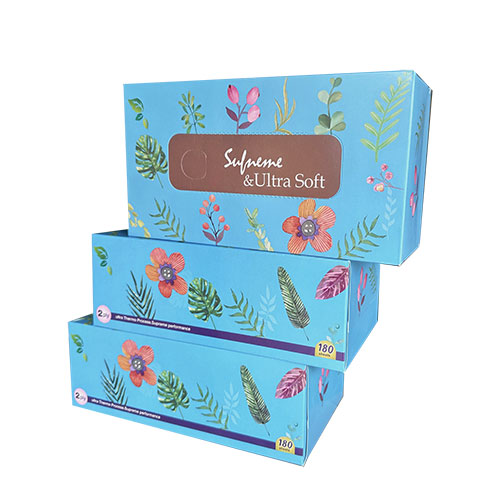 Ultra Soft Tissue Box 2 ply x 180 sheets Ctn/36 - Disposable King