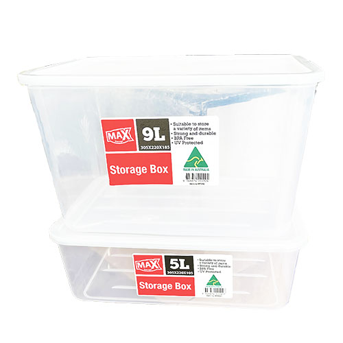 5L Rectangle Plastic Food Storage Box - Disposable King
