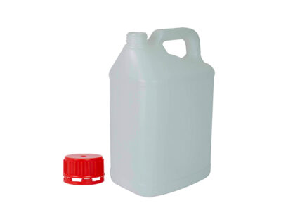 5 Litre HDPE Plastic Bottle / Jerry Can with 38mm Dorony Cap ...