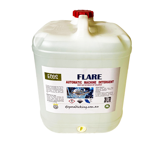 ECOS Auto Dishwashing Liquid Flare Concentrated 20L - Disposable King