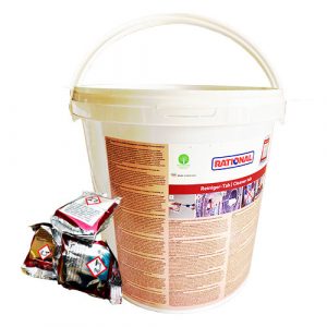 Rational Cleaning Tab | 6kg Bucket | 100 Red Tablets