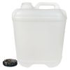 20L Plastic Drum / Cube w/Lid - Disposable King