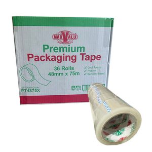 Premium Packaging Clear Tape 48mm x 75m - Disposable King