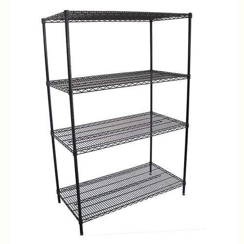 Epoxy Coated Wire Shelving 914x610x1800mm 4-Shelf Unit - Disposable King
